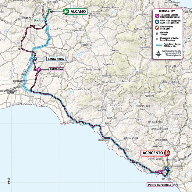 2020 Giro d'Italia by BikeRaceInfo