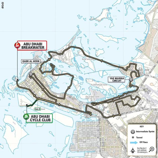 2025 UAE Tour by BikeRaceInfo