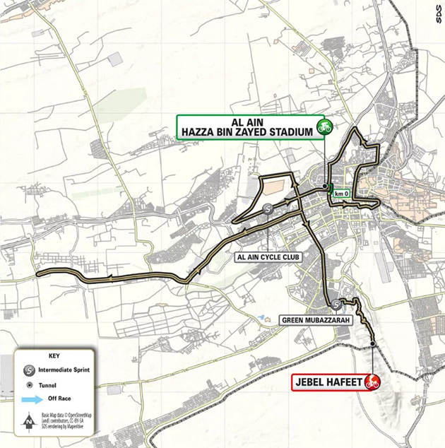 2025 UAE Tour by BikeRaceInfo