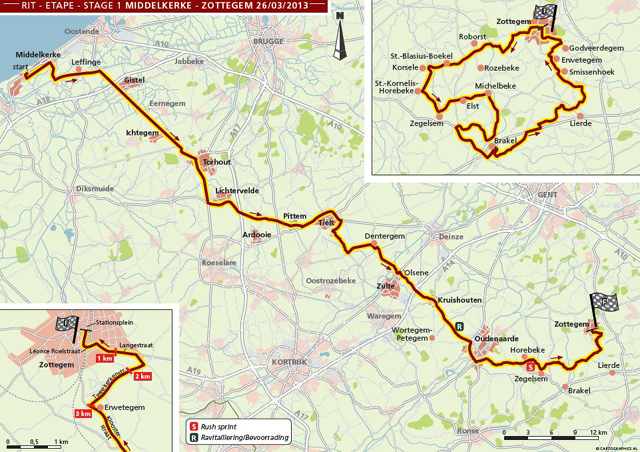 2013 3 Days of De Panne - Driedaagse De Panne results