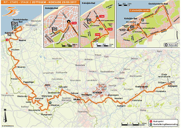 2017 3 Days of De Panne - Driedaagse De Panne results