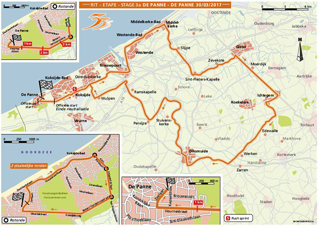 2017 3 Days of De Panne - Driedaagse De Panne results