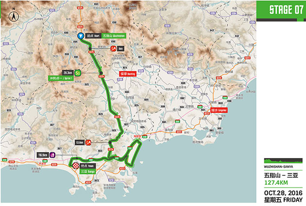 2016 Tour of Hainan by BikeRaceInfo