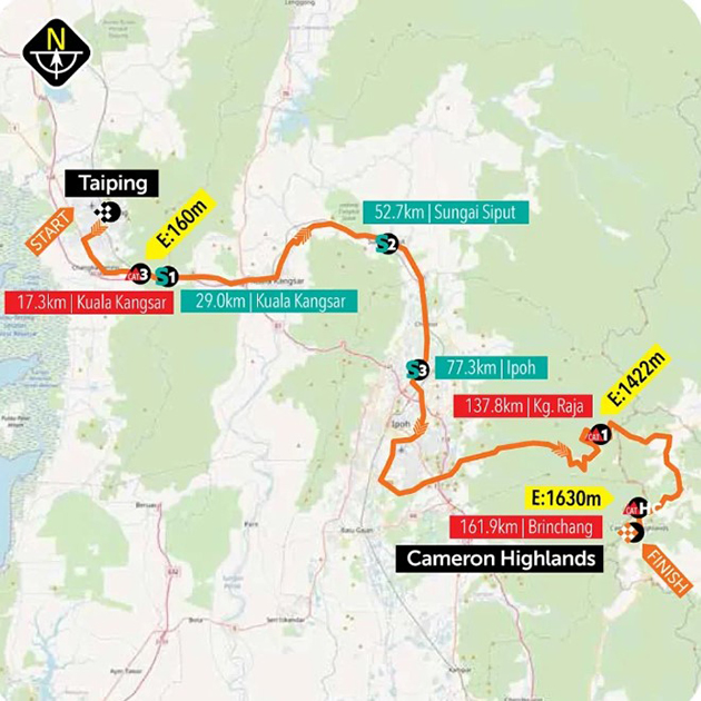 2024 Tour de Langkawi results by BikeRaceInfo