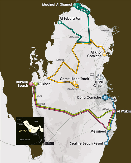2014 Tour of Qatar by BikeRaceInfo