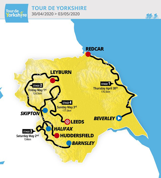2020 Tour de Yorkshire by BikeRaceInfo